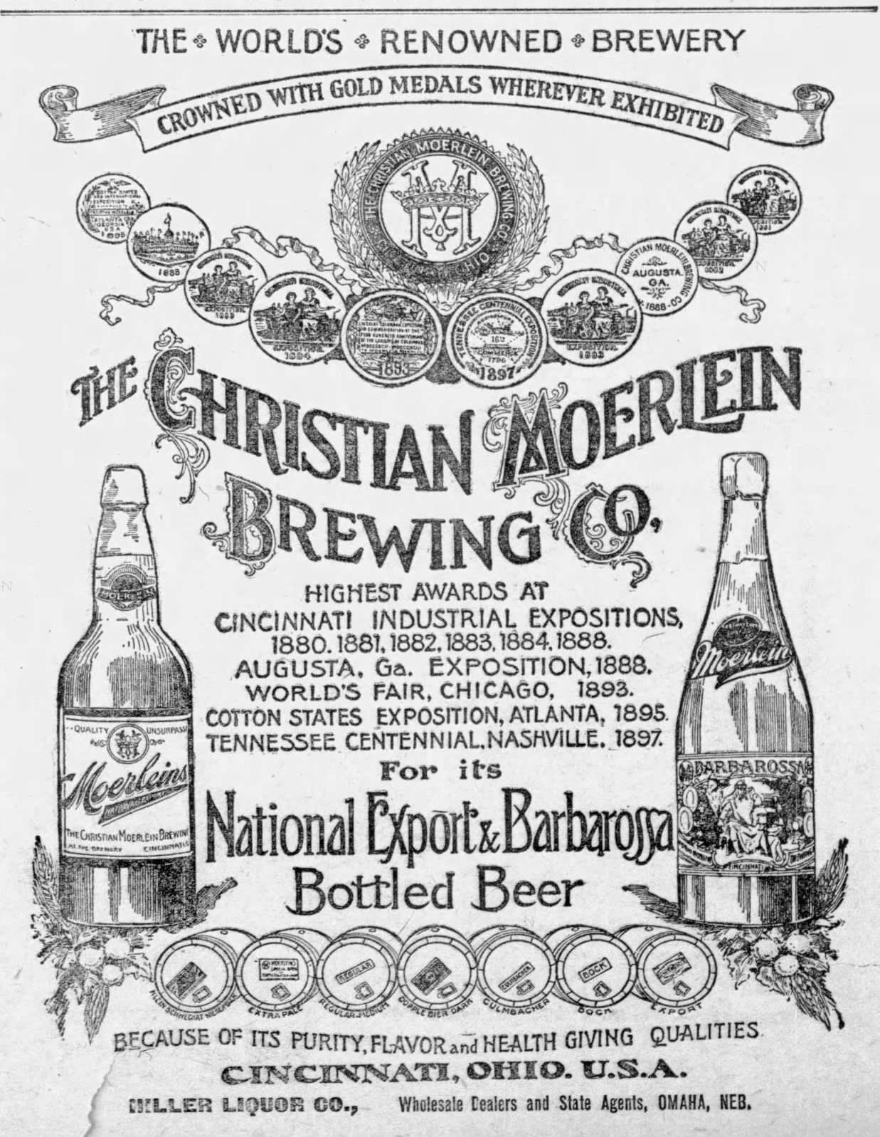 Beer In Ads #4981: Christian Moerlein’s Bock Beer