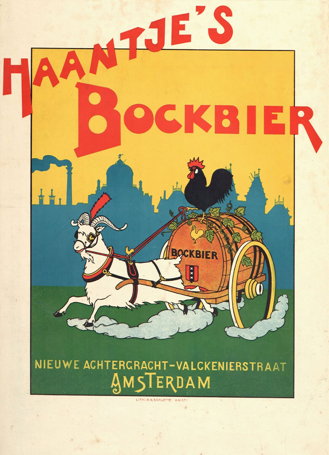 Beer In Ads #5108: Haantje’s Bockbier