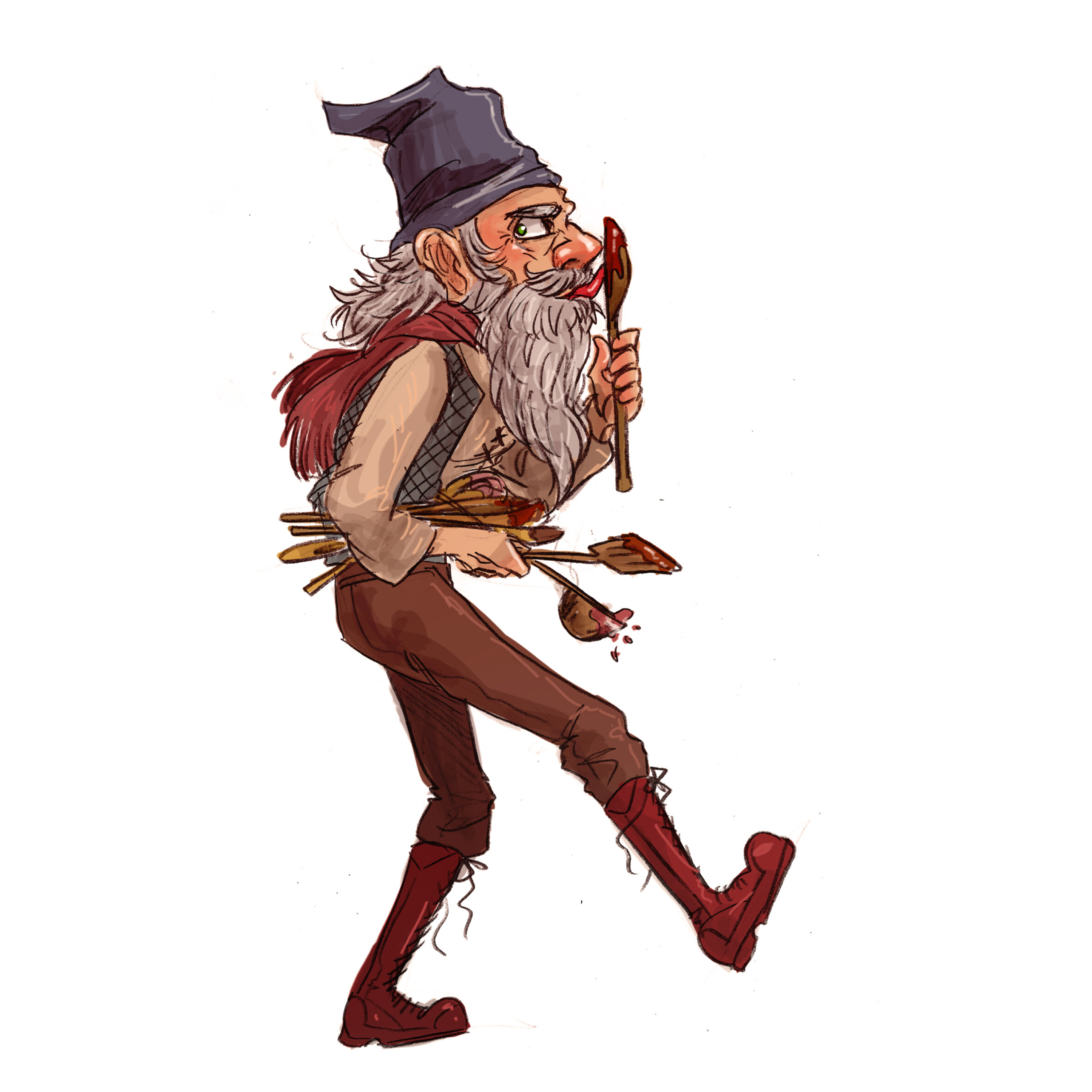 The Yule Lads of Iceland #4: Spoon-Licker