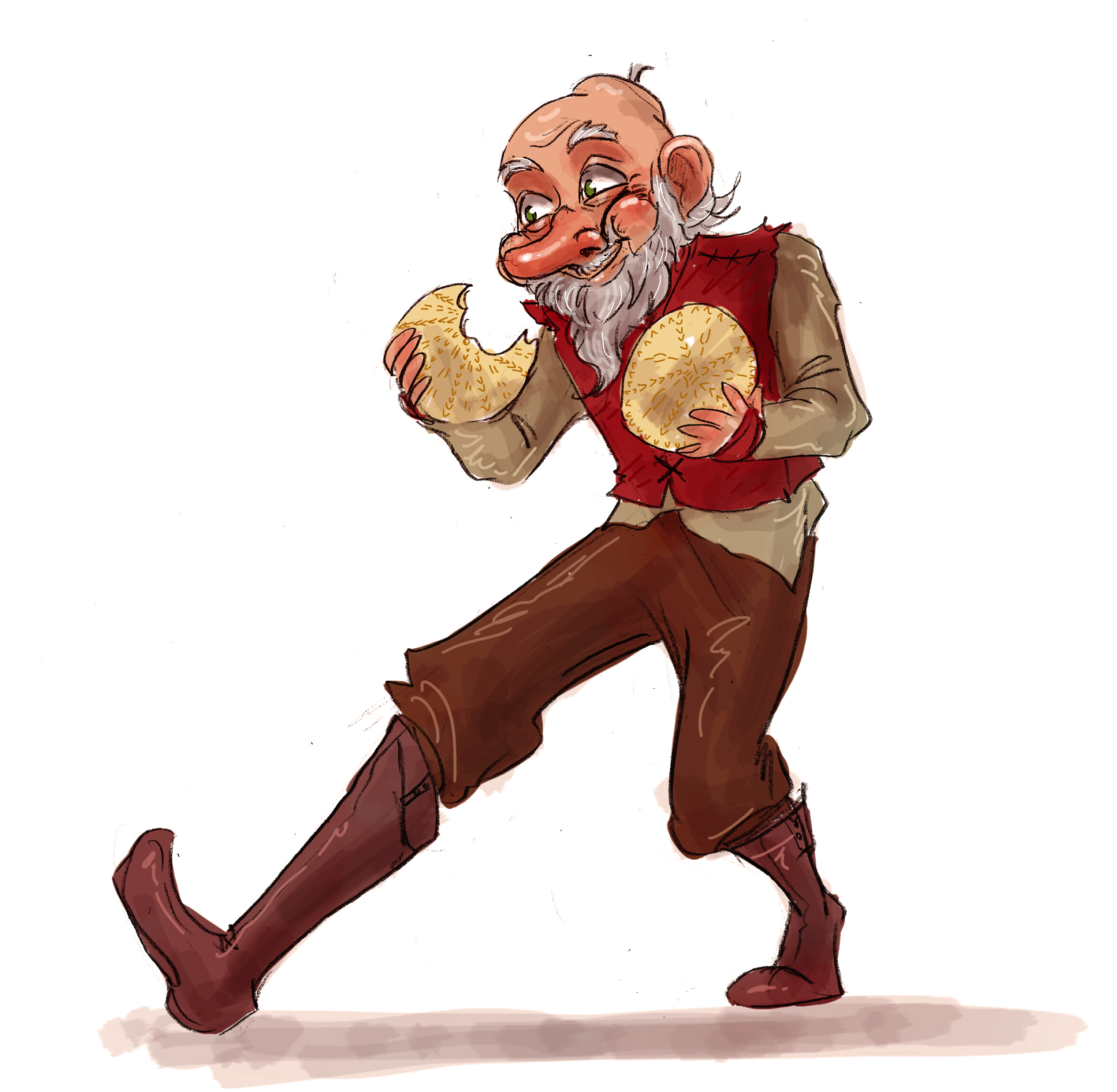 The Yule Lads of Iceland #11: Doorway-Sniffer