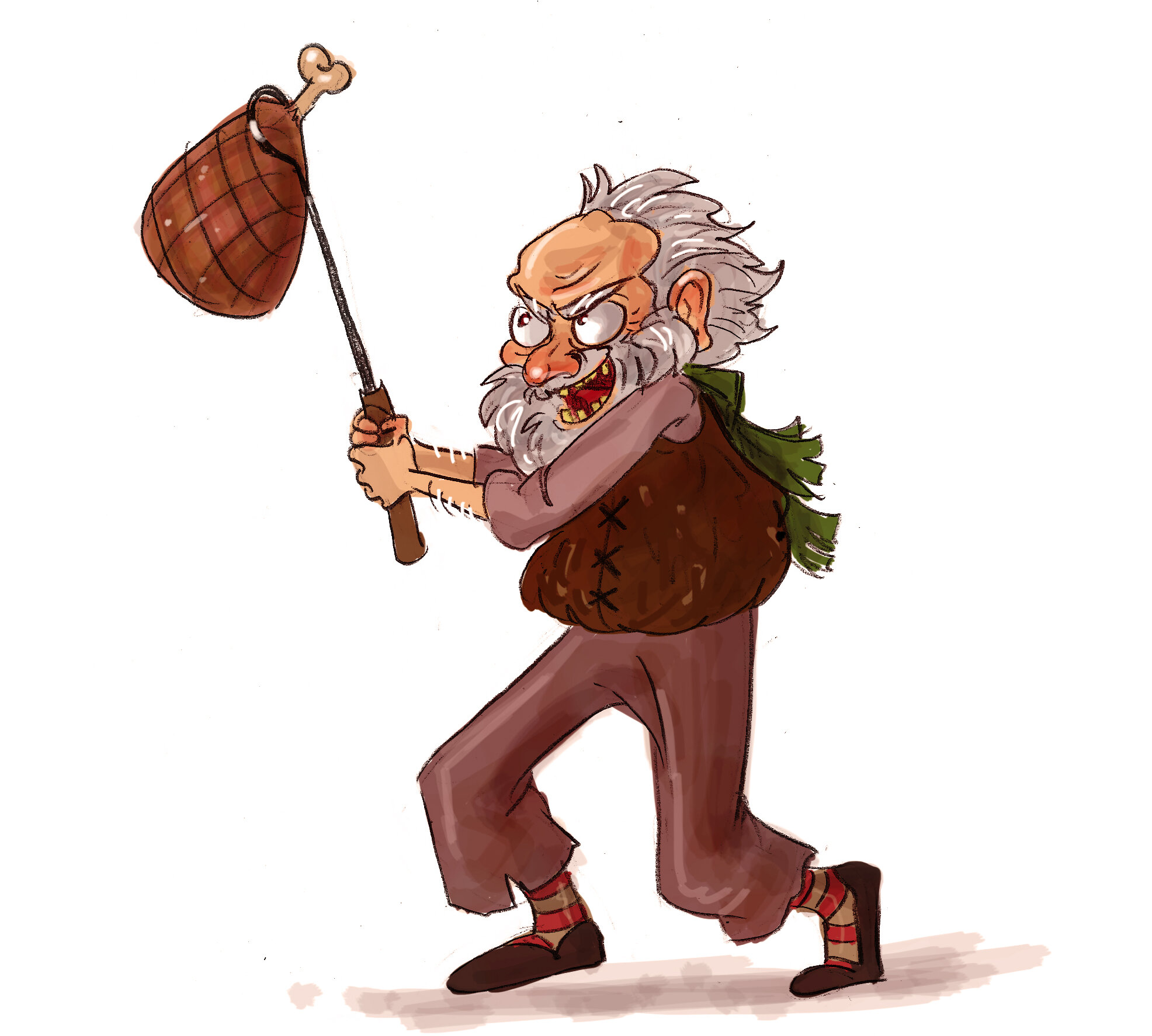 The Yule Lads of Iceland #12: Meat-Hook