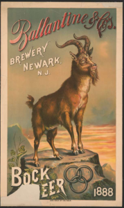 Beer In Ads #4806: Ballantine King Bock Of The Rock