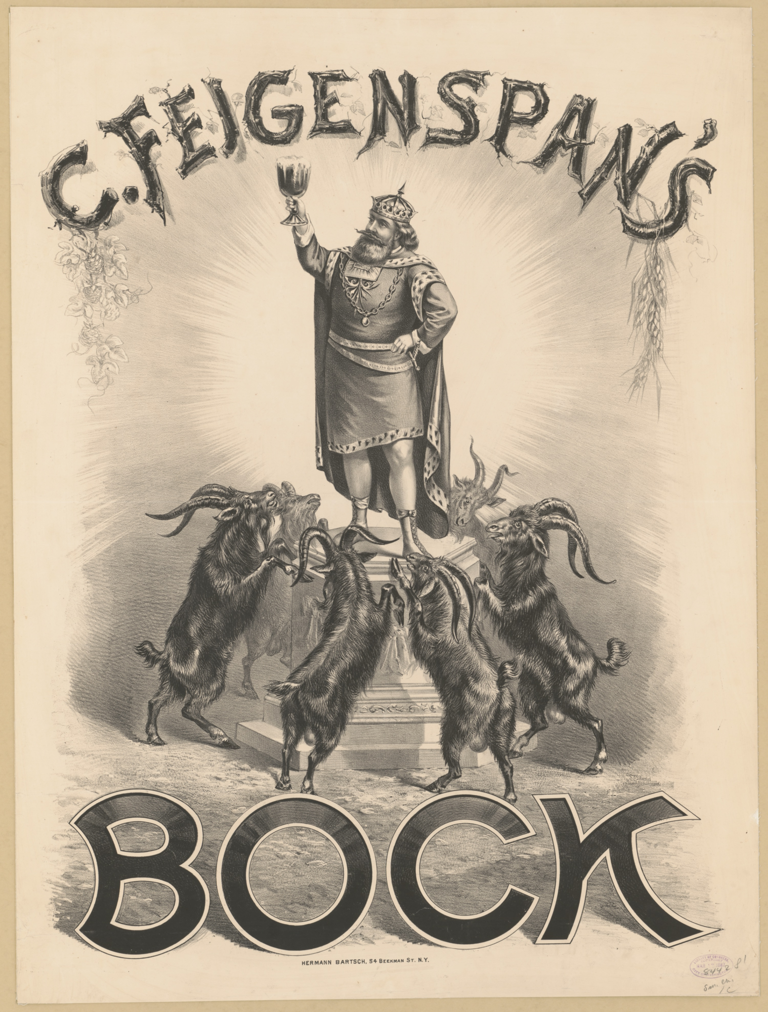 Beer In Ads #4816: C. Feigenspan’s Bock