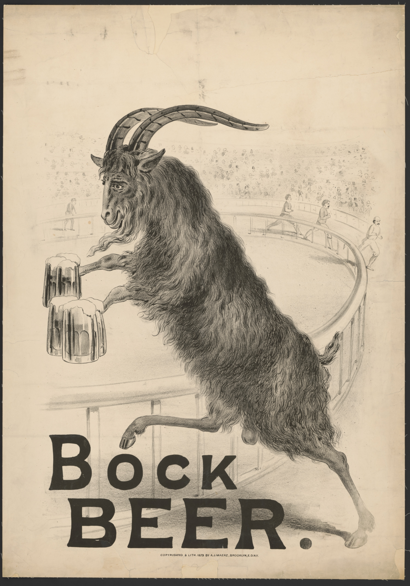 Beer In Ads #4822: Bock Beer Races