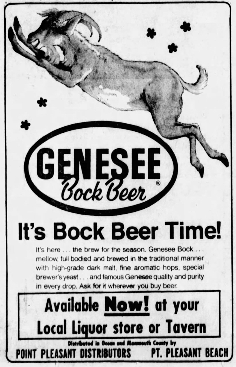 Beer In Ads #5142: It’s Bock Beer Time!