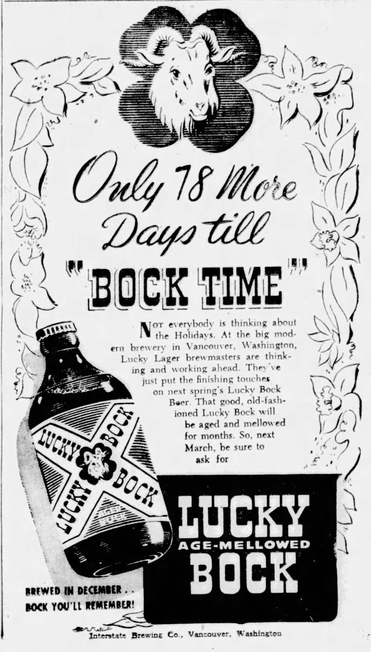 Beer In Ads #5152: Only 18 More Days Till “Bock Time”