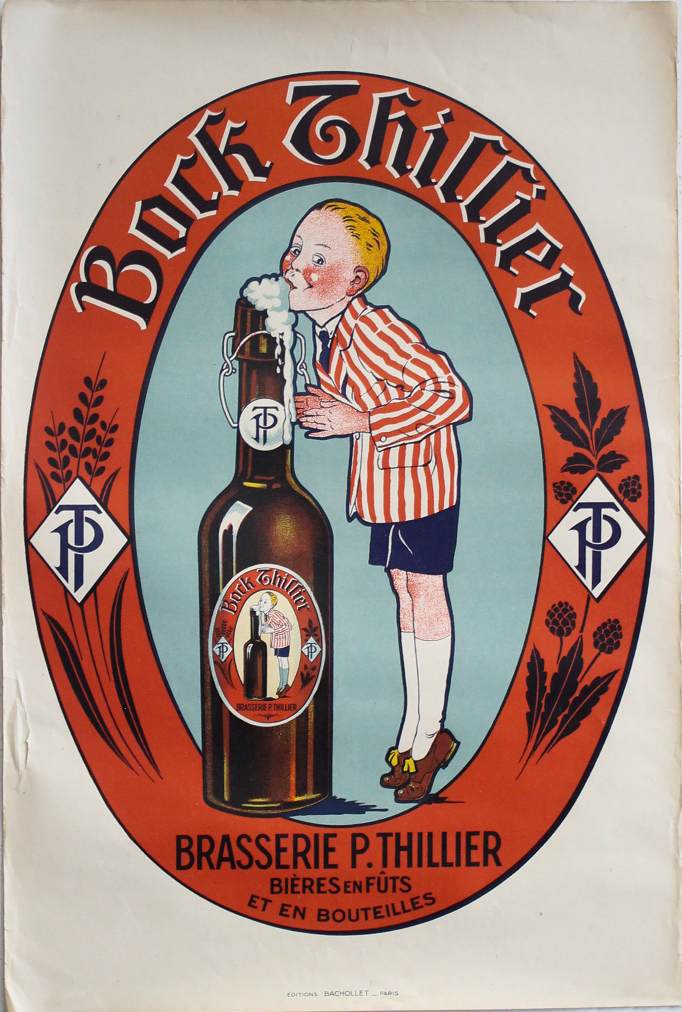 Beer In Ads #5271: Bock Thillier